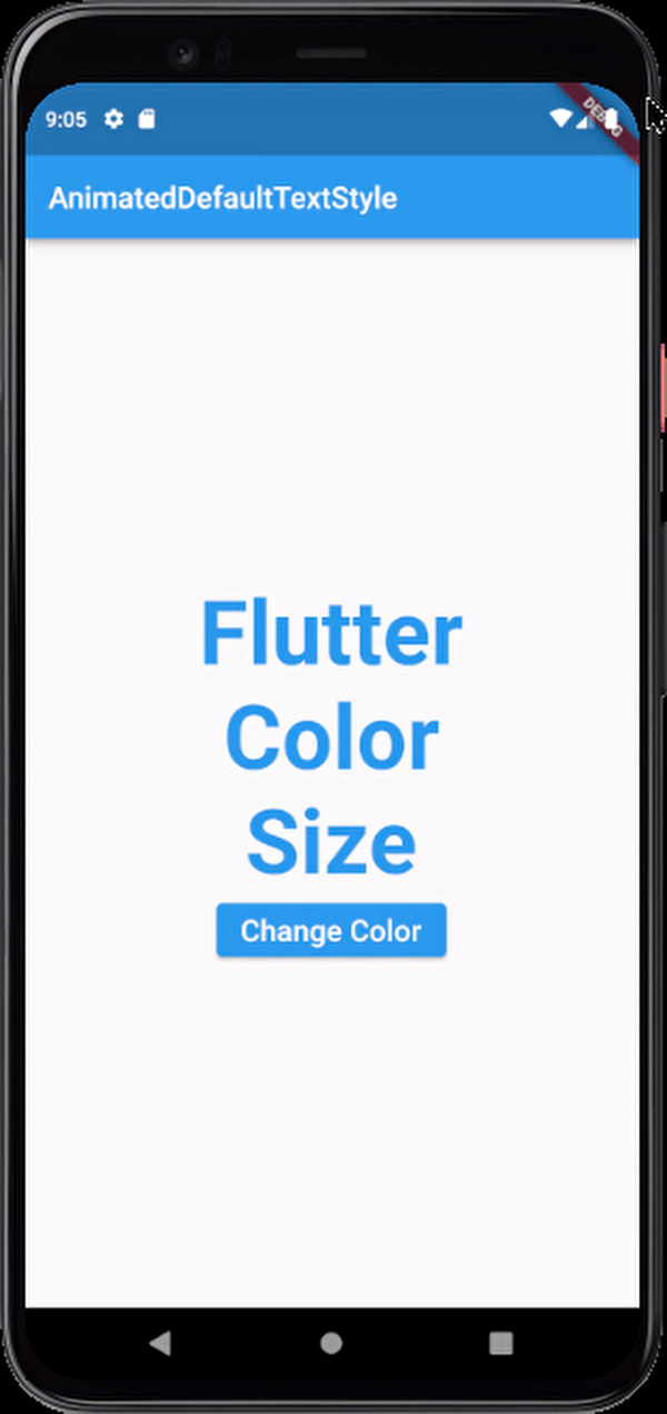 Flutter - #47. AnimatedDefaultTextStyle